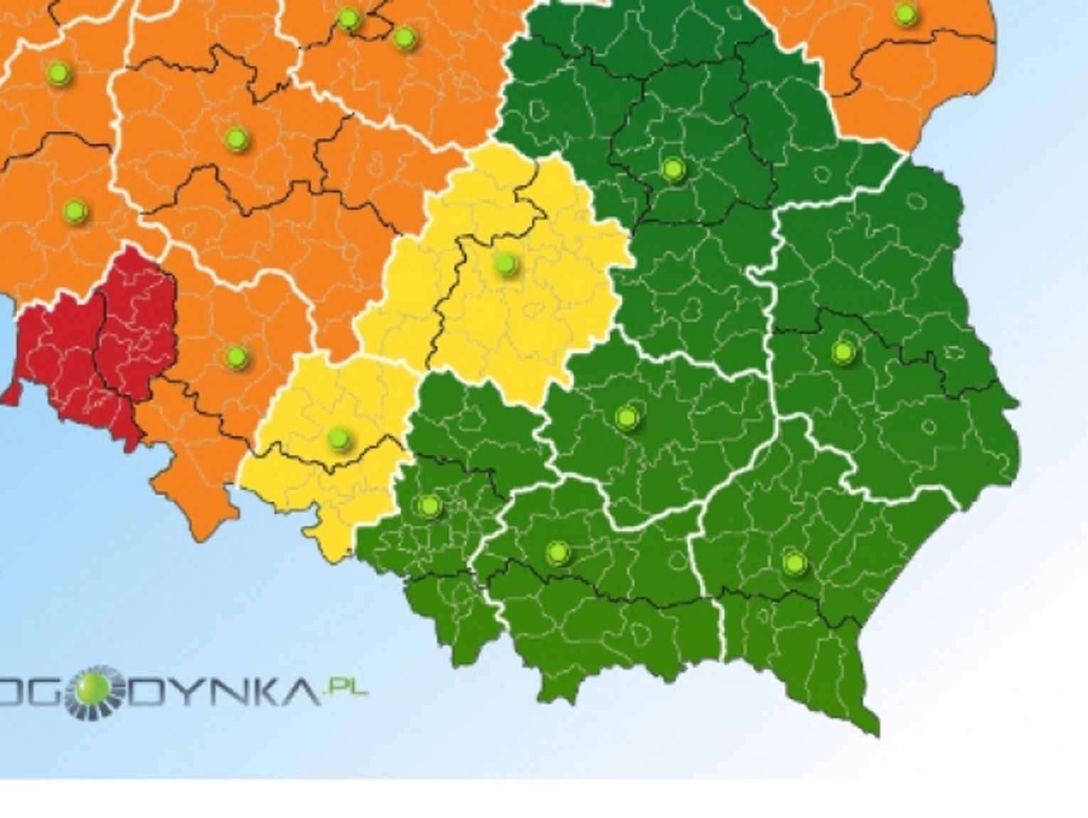 Obecny stan wód nie stanowi zagrożenia powodziowego
